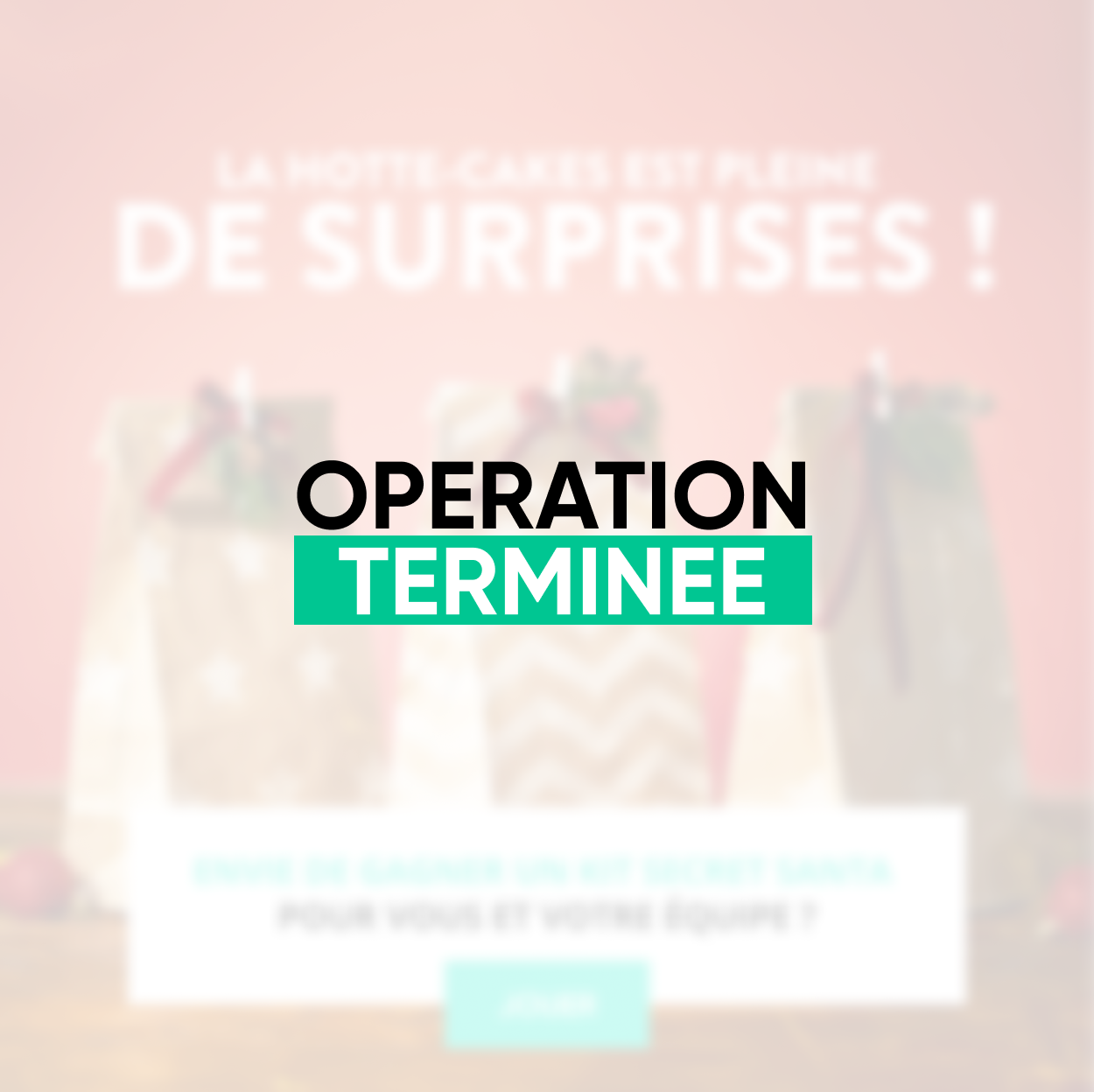 Jeu Secret Santa - Hotcakes